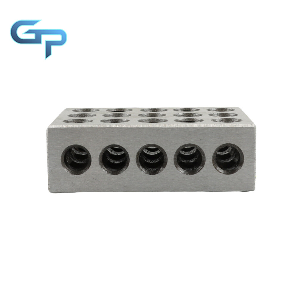 1-2-3 123 BLOCK SET 23 HOLES With Screws HEX KEY MATCHED PAIRS .0001 ...