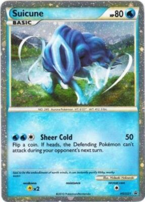 Suicune (Prime) - HGSS21 - Ultra Rare PL Promo Pokemon | eBay