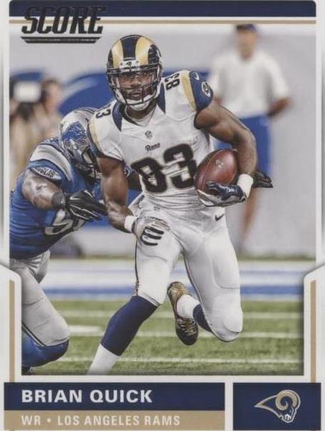2017 Score - Brian Quick #43 for sale online | eBay