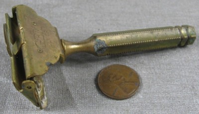 Vintage 1912 Brass Gem Junior Razor | eBay