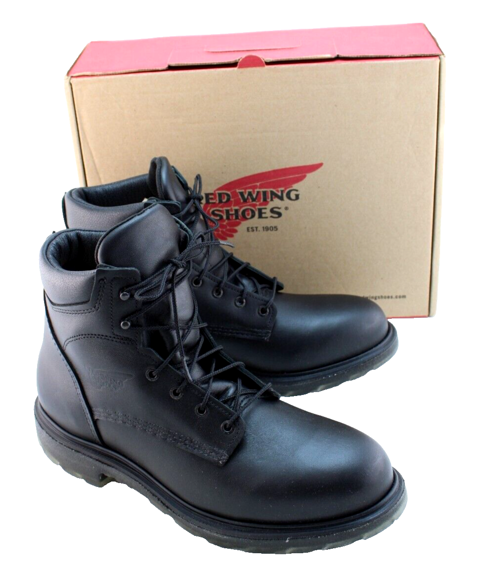 RED WING 607 SuperSole 2.0 Size 12 B Soft Toe Men Work Boots MSRP $259 ...