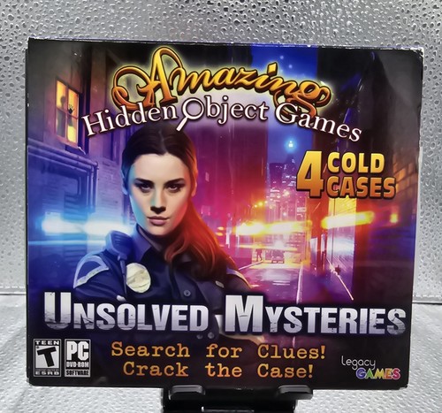 Amazing Hidden Objects Games Unsolved Mysteries! PC Game! | eBay