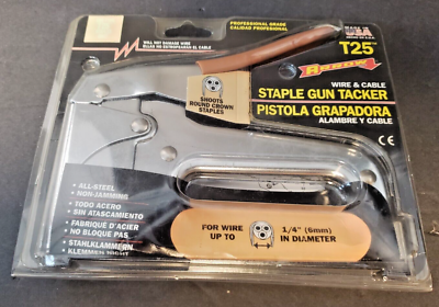 Low Voltage Wire Staple Gun Arrow T25 Cable Staple Gun For Low Voltage