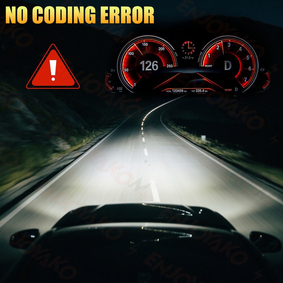 2x 880 893 Halogen Xenon Fog Light Bulbs 6000K Warm White 884 885 890 ...