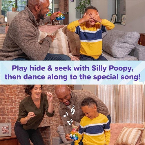 Silly Poopy's Hide & Seek Toy GAME Sing & Dance 2 Players Ages 3 for ...