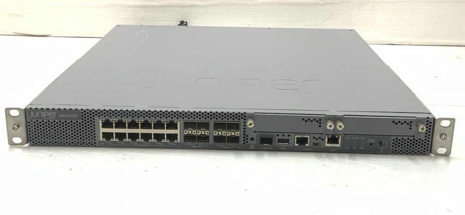 Juniper SRX1500 Services Gateway Firewall 2x 450W PSU | SRX1500-SYS-JB ...