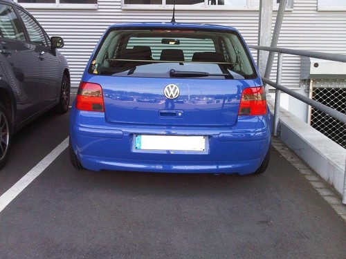 GTI Style Rear Bumper Splitter/ Diffuser/ Extension/ For Golf IV MK4 ...