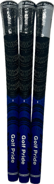 Golf Pride Decade Multi-Compound Grip (Black/Blue) Standard (Set of 3) | eBay