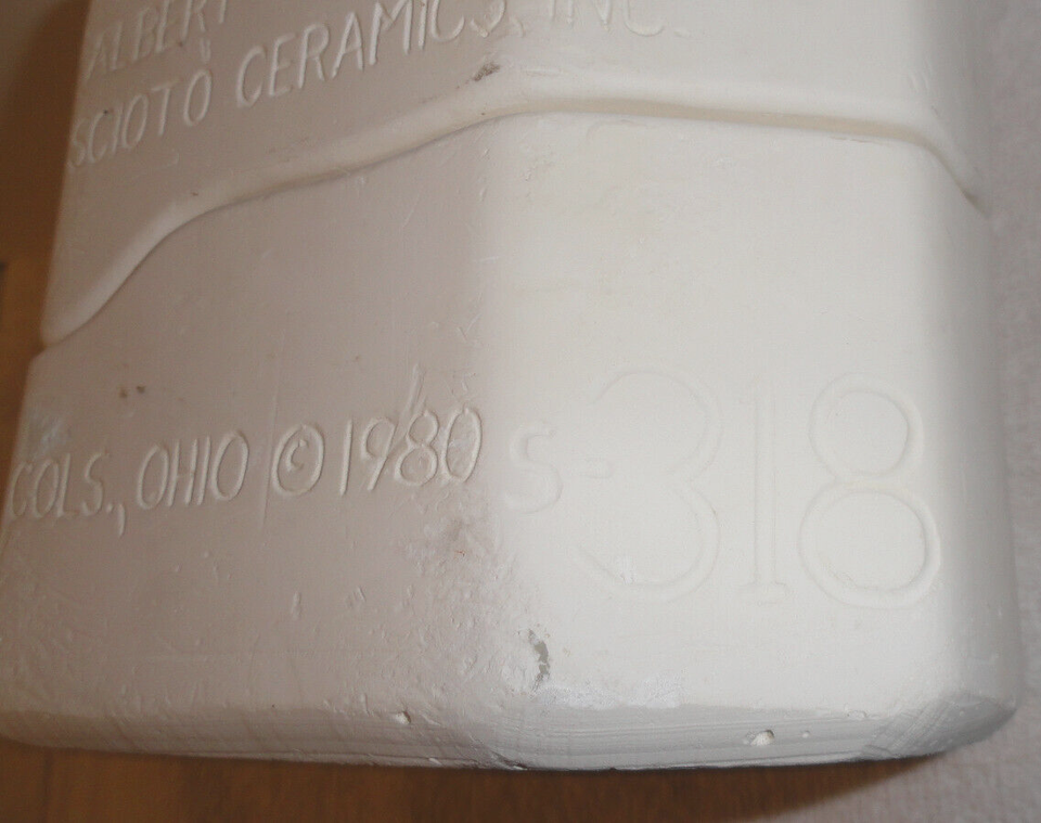 CERAMIC SLIP CASTING MOLD Albert Scioto Ceramic #s-318 Don't Know What Building? | eBay