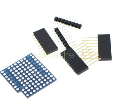ProtoBoard Shield for WeMos D1 mini double sided perf board Arduino ...