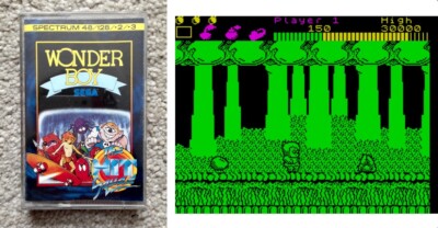 Sinclair Zx Spectrum 48K Jeu - Wonder Garçon - Hit Squad - Testé ...