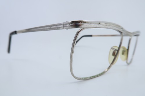 Vintage 50s white gold filled Böhler eyeglasses frames mod River made ...