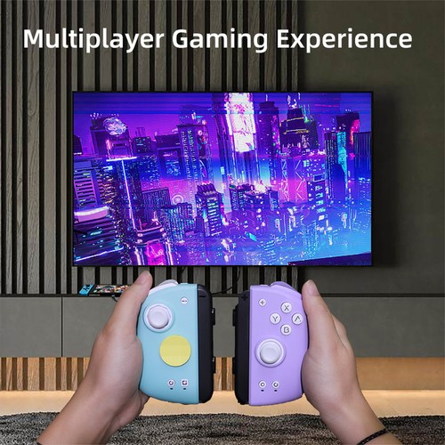 Mechanical Buttons Gamepad Game Controller Bluetooth Set for Ns Switch ...