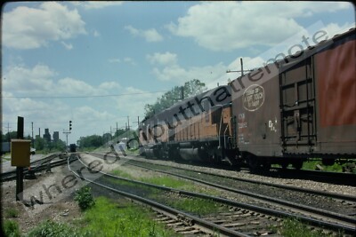Original Slide Milwaukee Road MILW No. 13 EMD SD45 Dolton ILL 6-10-1981 ...