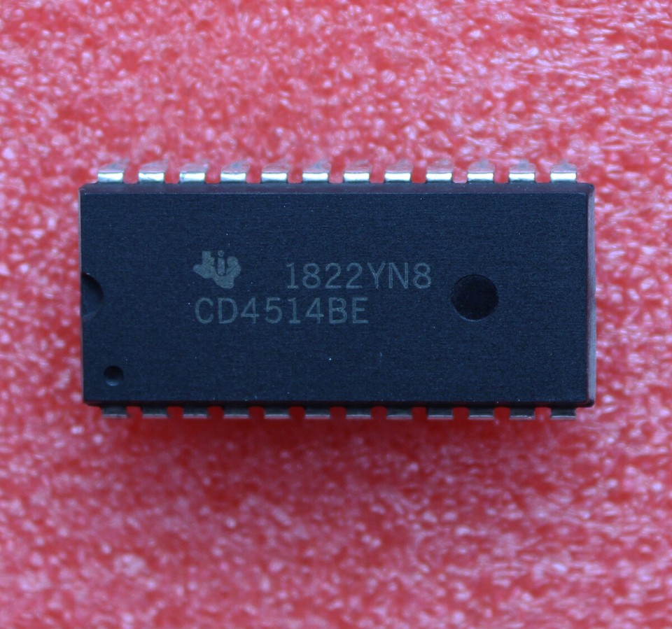 5pcs CD4514 CD4514BE Integrated Circuit DIP-24 | eBay