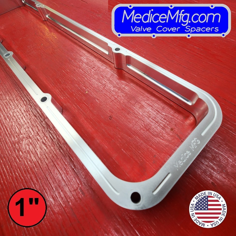 VALVE COVER SPACERS 1" AMC / JEEP V8 (290, 304, 343, 360, 390, 401 ...