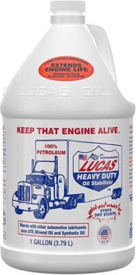Lucas Heavy Duty Oil Stabilizer Oil Treatment New 1 gallon LUCAS 10002 ...