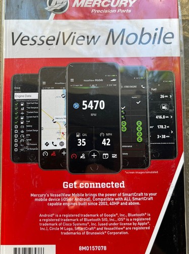 Mercury Vessel View Mobile Kit 8M0157078 - iOS or Android - **NEW** | eBay