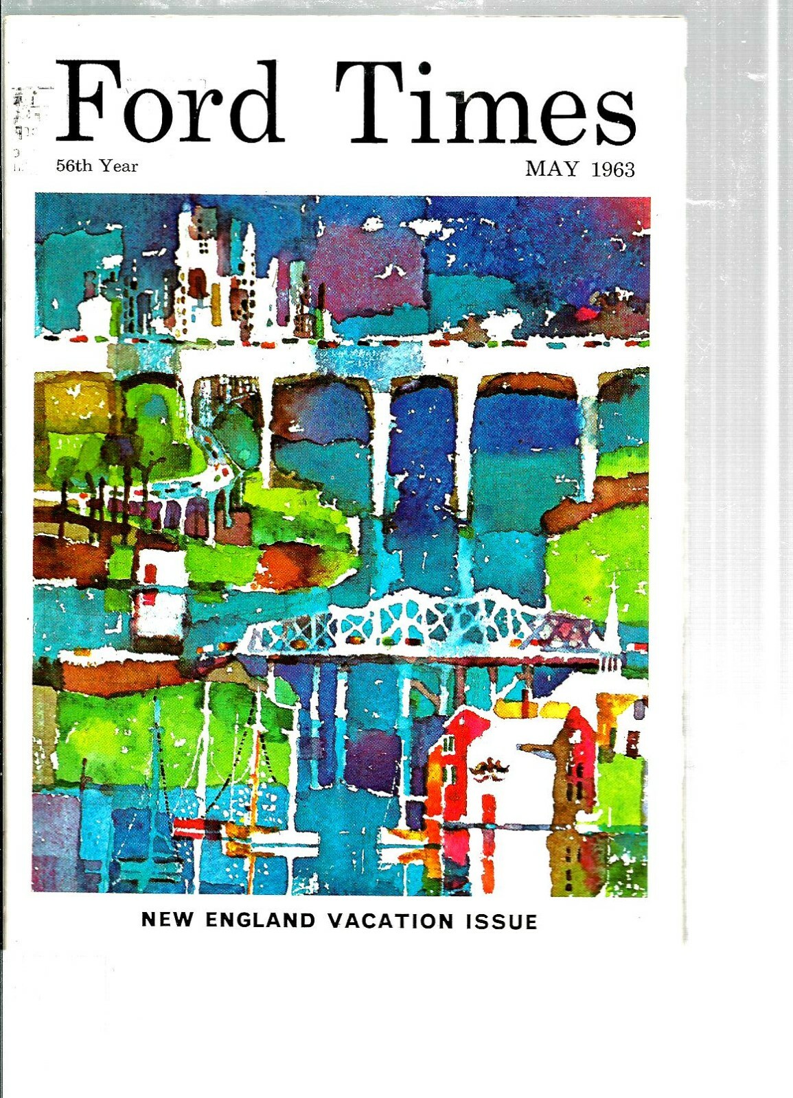 Vintage Ford Times Magazine May 1963 | eBay