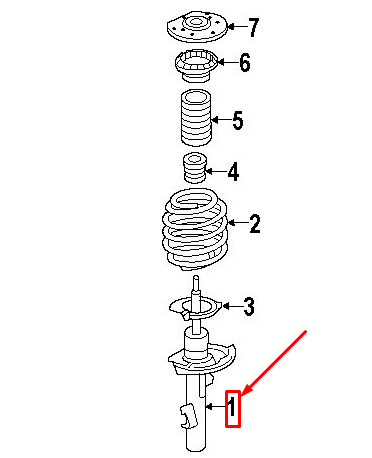 VOLVO S80 MK2 Stoßdämpfer vorne rechts 31317797 NEU ORIGINAL | eBay.de