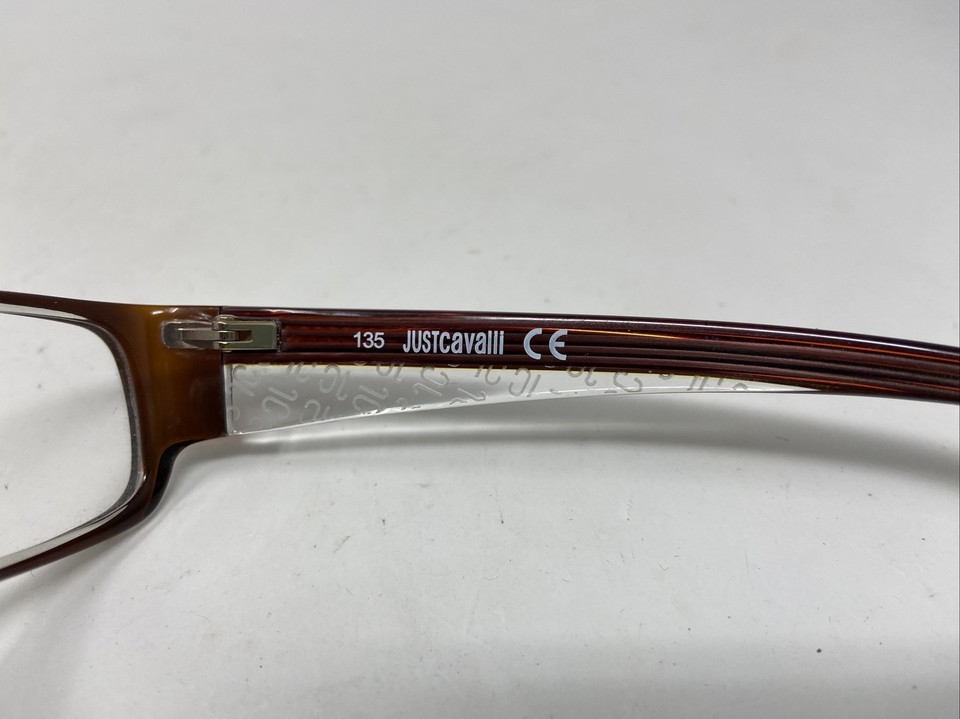 JUST CAVALLI JC 0226/V 047 BROWN CRYSTAL 52/16/135 EYEGLASSES FRAME ...