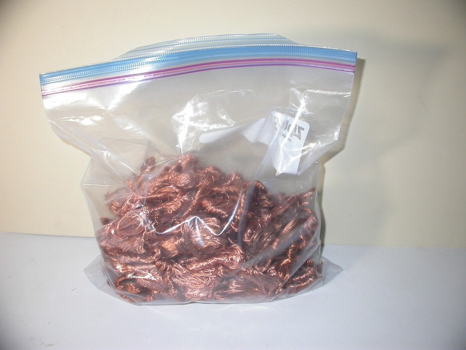 Salvaged Recycle Scrap 5-lbs Clean Stranded Copper Wire Arts Craft Melt ...