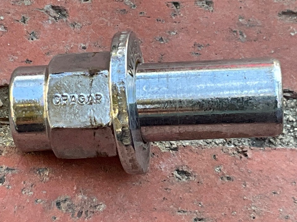 Vintage Cragar SST 13”x6.5” Unilug 4 Lug Mag Wheels w/Original Lug Nuts ...