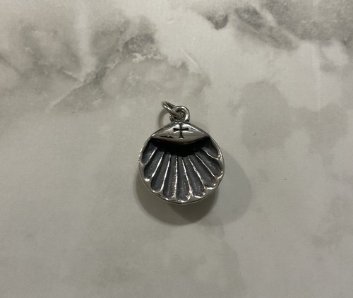 James Avery RETIRED Large Baptismal Shell Charm/Pendant ** NO RESERVE** | eBay