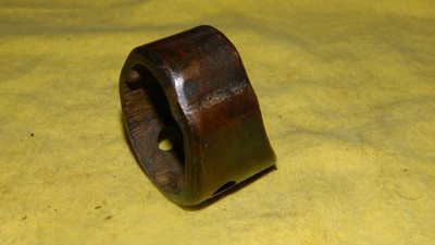 VINTAGE GUN PART BARREL BAND NOSE CAP CIVIL WAR ERA MUSKET ANTIQUE ...