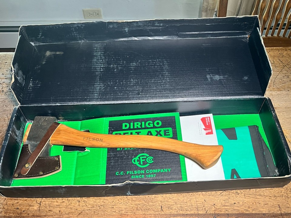 C.C. Filson Brant & Cochran Dirigo Belt Axe Vintage & Complete | eBay