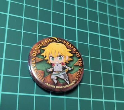 The Seven Deadly SIns - Meliodas Can Badge | eBay