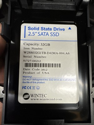 W2SS032G1TB-D41MA-004.A6 WINTEC Solid State Drive 2.5” SATA SSD | eBay