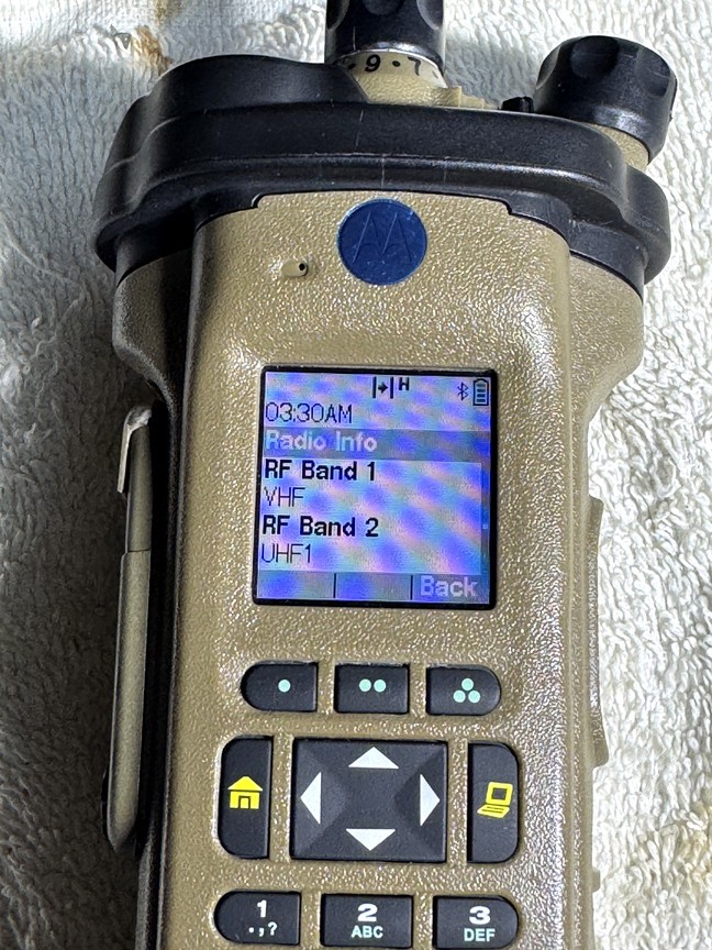 Motorola APX8000 XE -SRX2200 4 BAND UHF1 UHF2 VHF 7/800 ARMY COMBAT ...