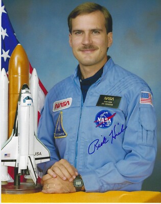 RICHARD Rick HIEB Astronaut NASA Signed 8 x 10 Photo Space Shuttle ...