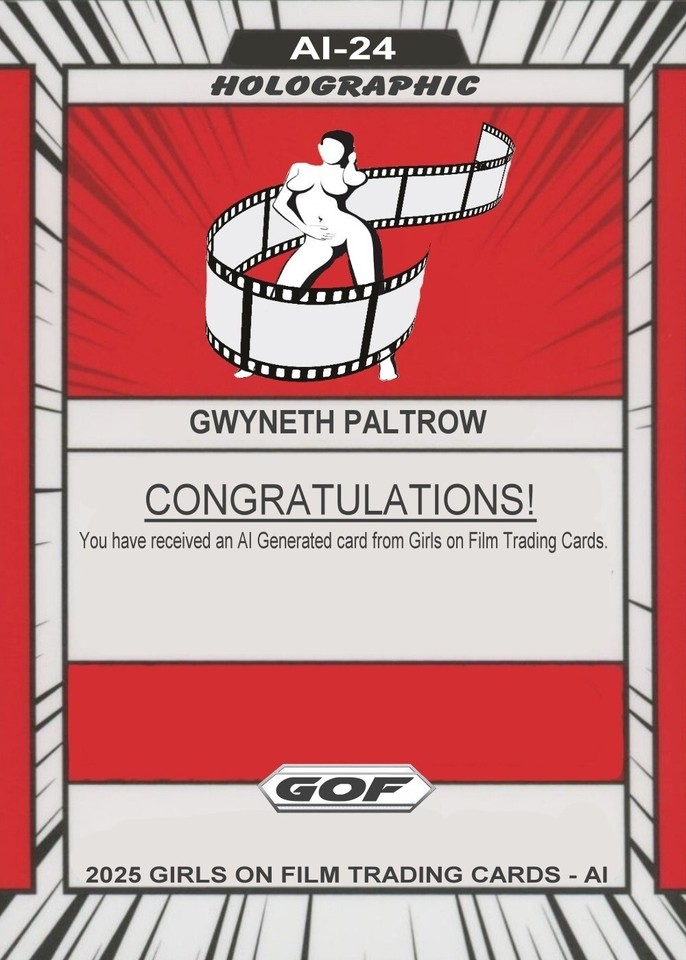 2025 GOF Gwyneth Paltrow HOLO Card | eBay