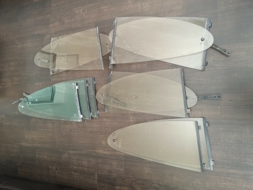 Ford Capri Opening Fixed Rear Side Windows Glass Laser 2.8 3.0 280 ...