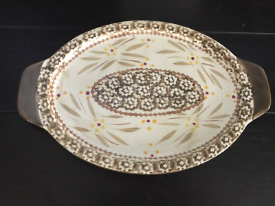 TEMPTATIONS PRESENTABLE FLORAL PATTERN VINTAGE OVENWARE OVAL DISH | eBay