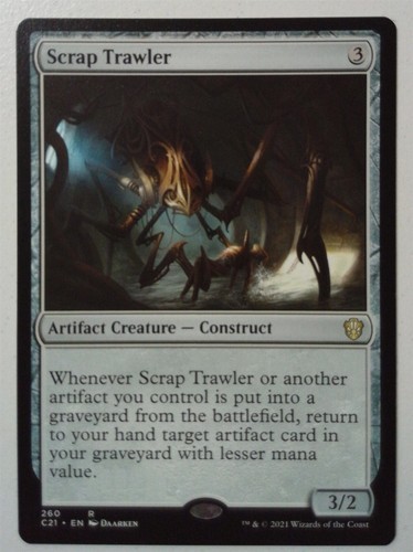 Scrap Trawler *Rare* Magic MtG x1 Commander 2021 | eBay