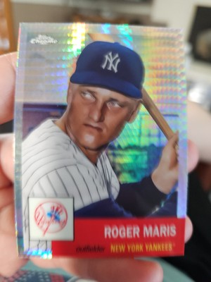 2022 Topps Chrome Platinum Anniversary #56 Roger Maris Prism Refractor ...