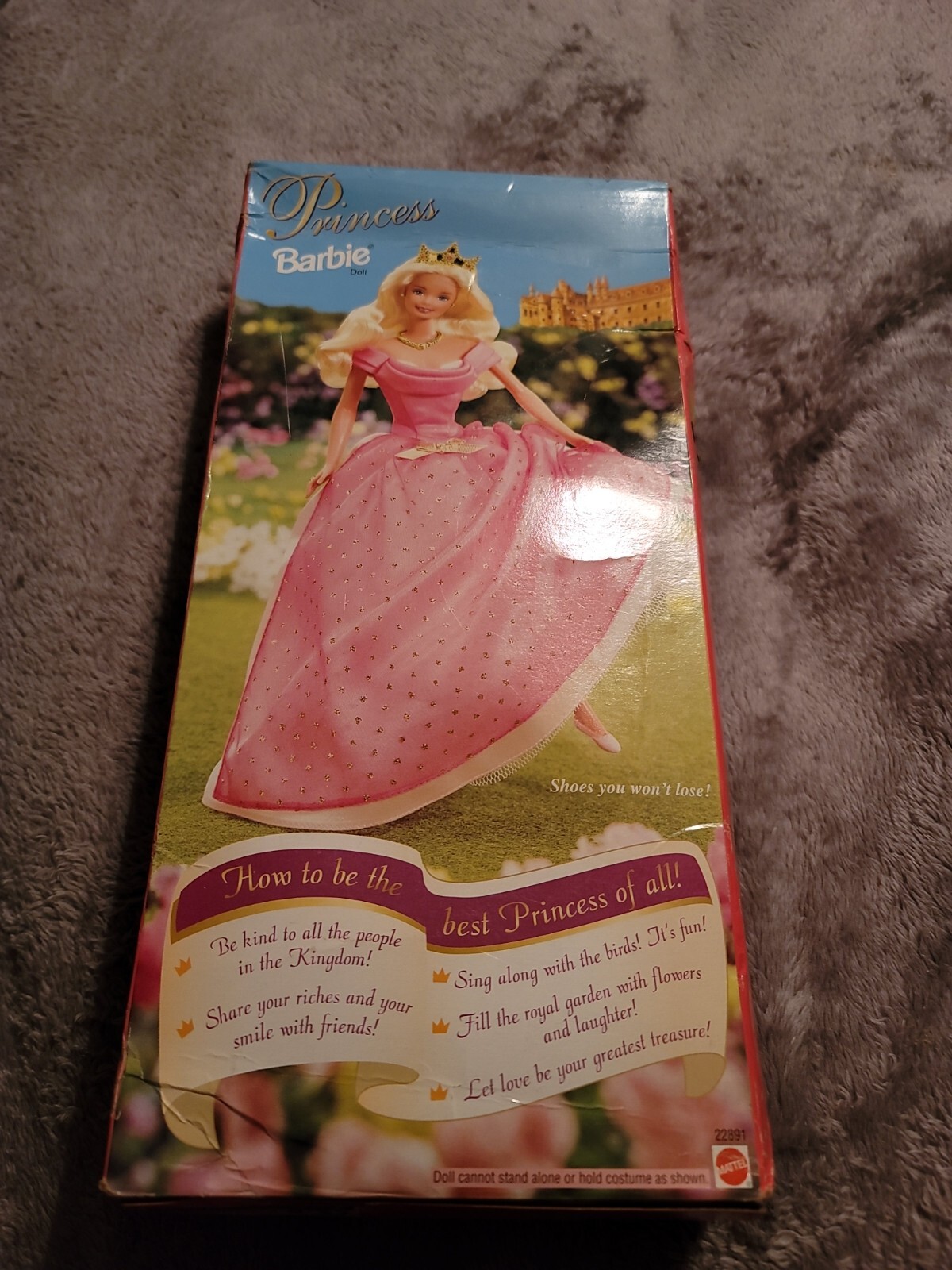 1998 Princess Barbie Mattel #22891 - Royal Princess - Vintage for sale ...