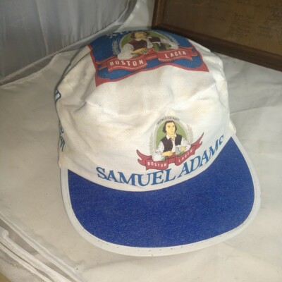 RARE PROMOTIONAL VINTAGE COLLECTIBLE SAMUEL ADAMS PAINTERS HAT CAP 1980 ...