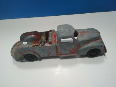 Vintage 1940s Hubley Toy Red Metal Tow Truck #474 | eBay