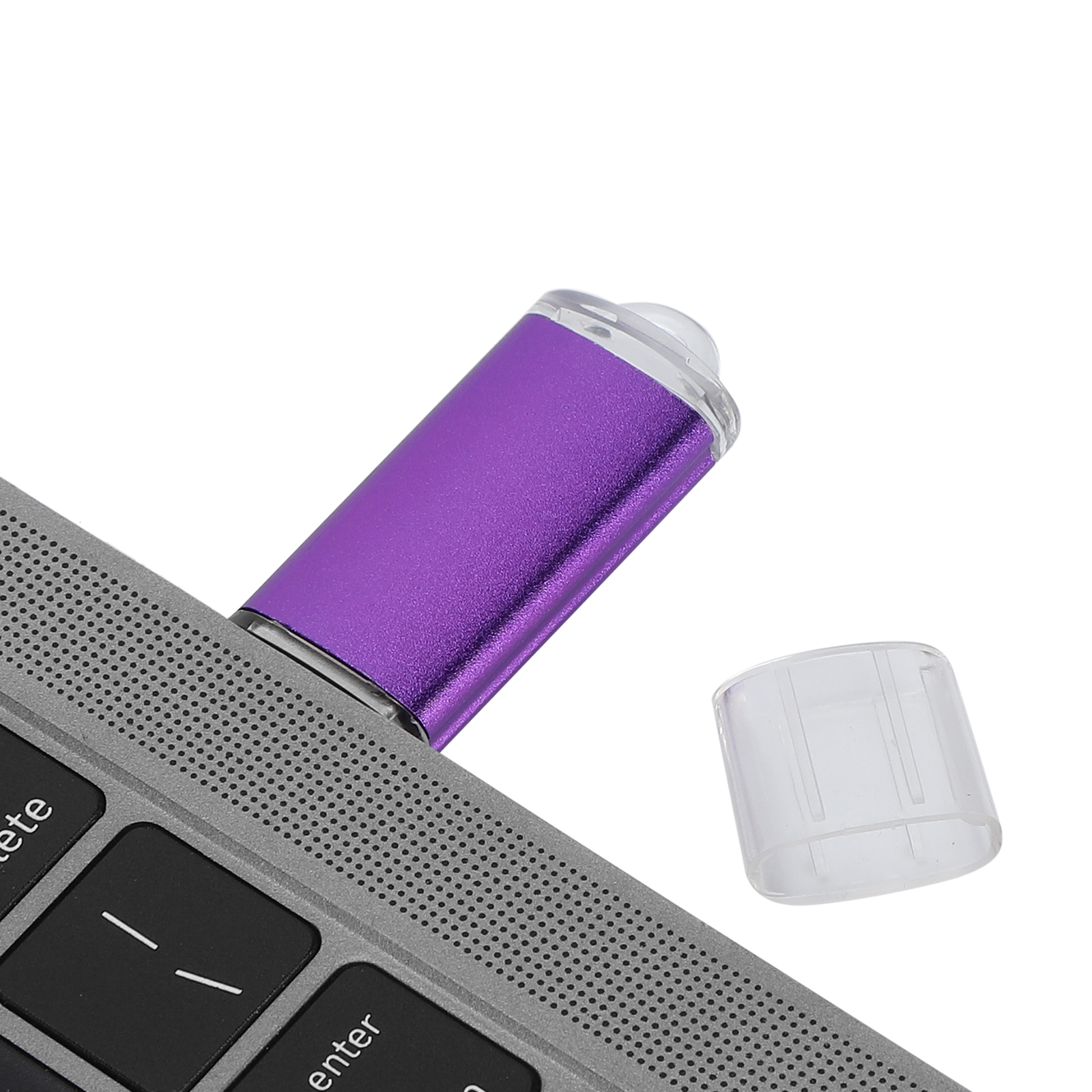 USB Flash Drive Transparent Cover Purple Storage For PC Tablet | eBay