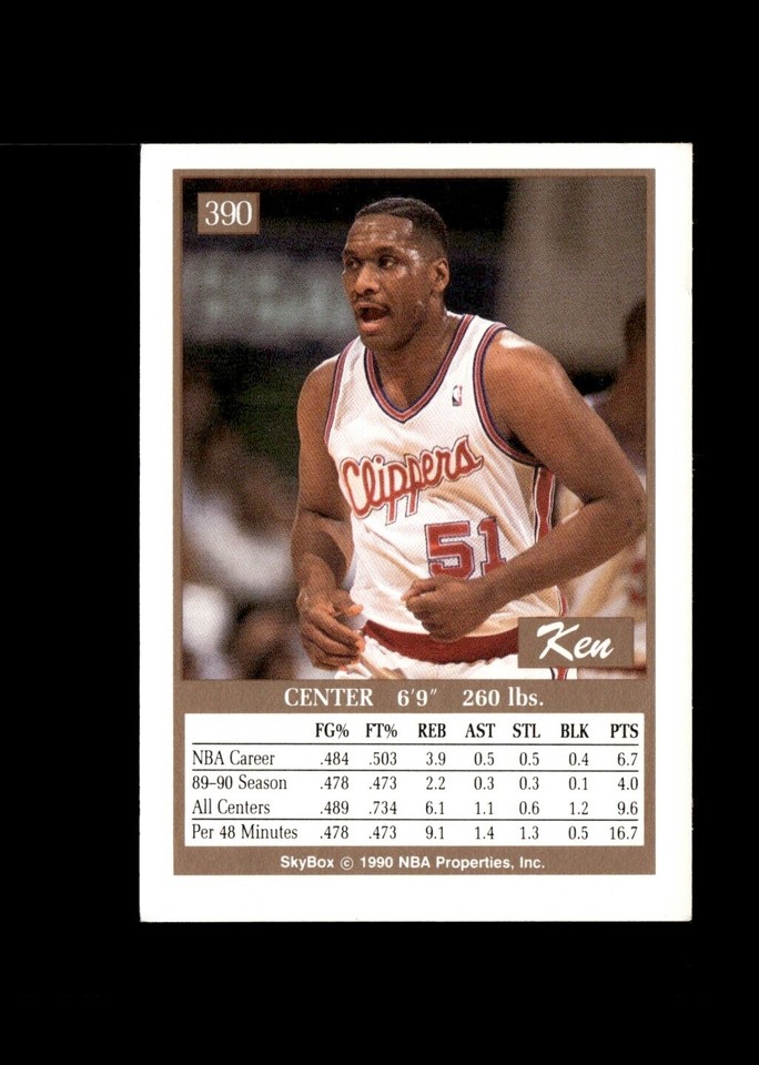 1990-91 Skybox - #390 Ken Bannister | eBay