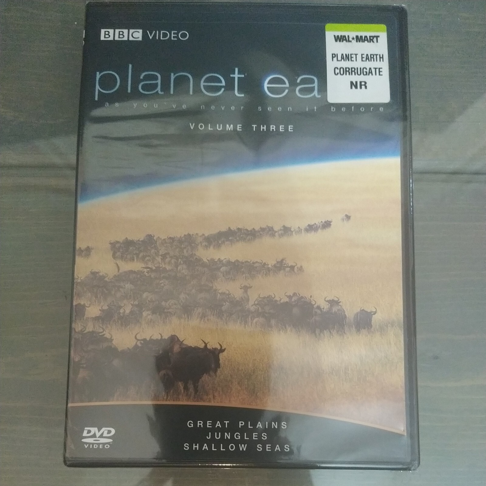 Planet Earth Vol 3 Great Plains/Jungles/Shallow Seas DVD NEW BBC ...