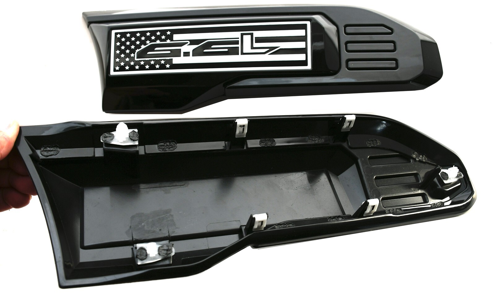 2024-2025 Chevrolet 2500HD 3500HD 6.6L Fender Vents Emblems | Pair ...