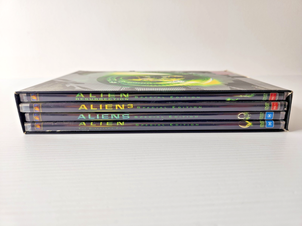 Alien Quadrilogy (Box Set, DVD, 1979) VGC 9321337097817 | eBay Australia