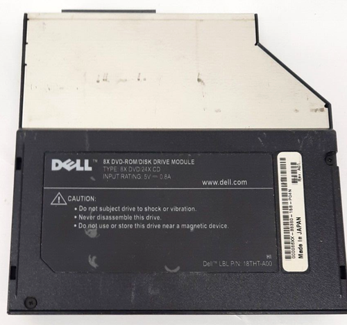 Set of (2) Dell Laptop Disk Drive Modules 3.5" Floppy & 8x DVD-Rom ...