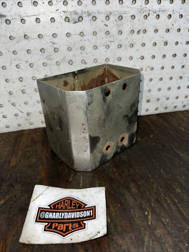 Harley Chopper Battery Box Tray Support Xl Fx IronHead ShovelHead 343 ...