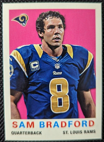 2013 Topps SAM BRADFORD Mini 1959 Look St Louis Rams | eBay